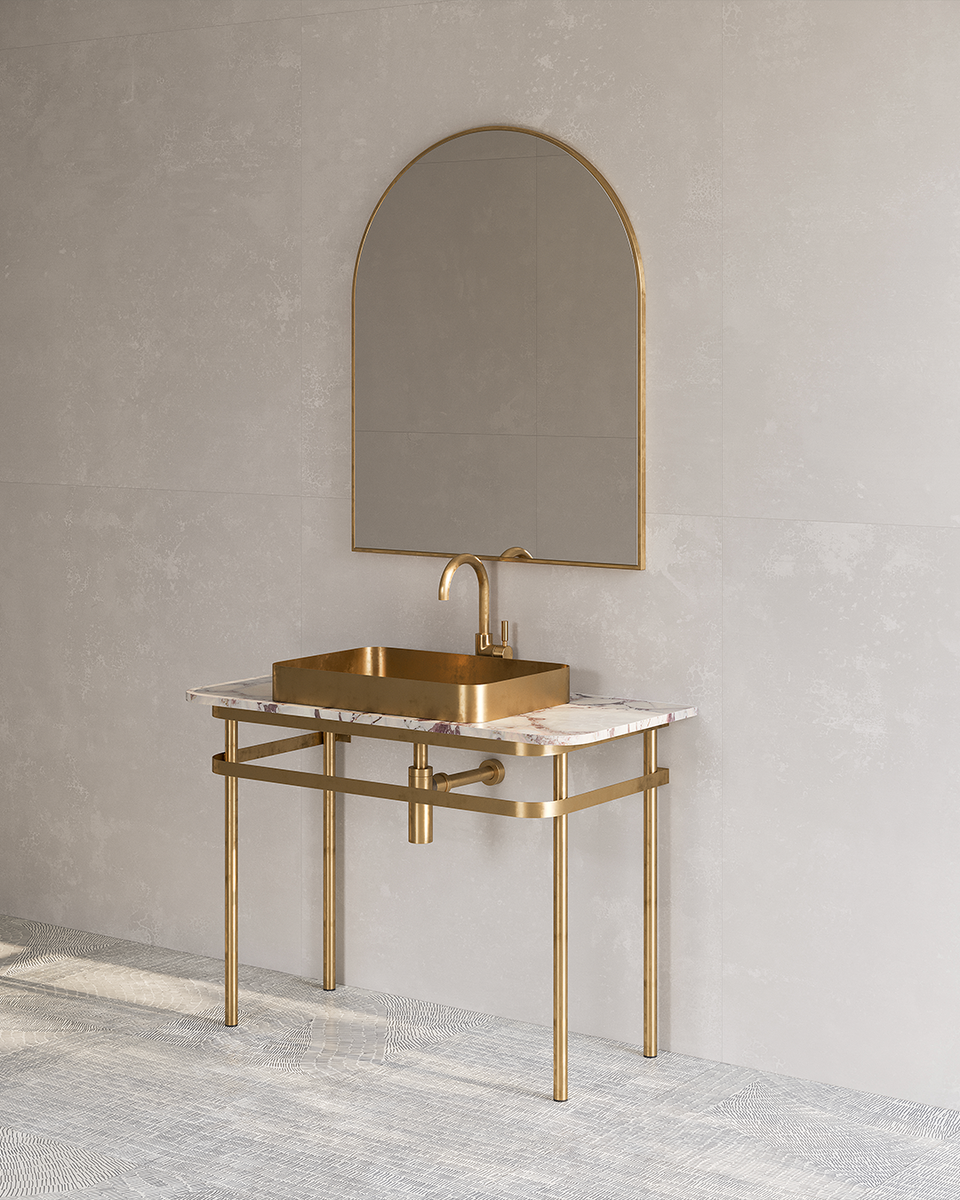 Eve Vanity | Freestanding Solid Brass Console | Australian-Made – Studio xOx
