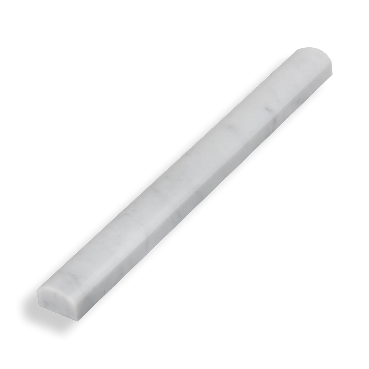 Carrara C Honed Pencil Border Tile – Studio xOx