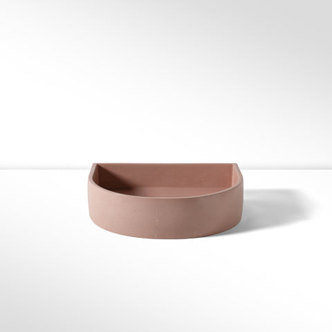 Concrete Polished Half Moon Basin – Studio xOx