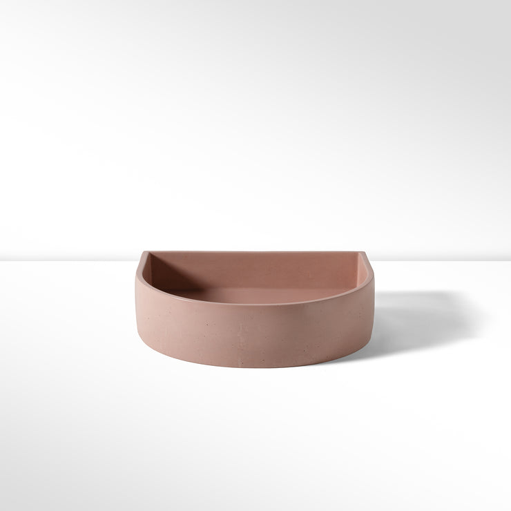 Concrete Polished Half Moon Basin – Studio xOx