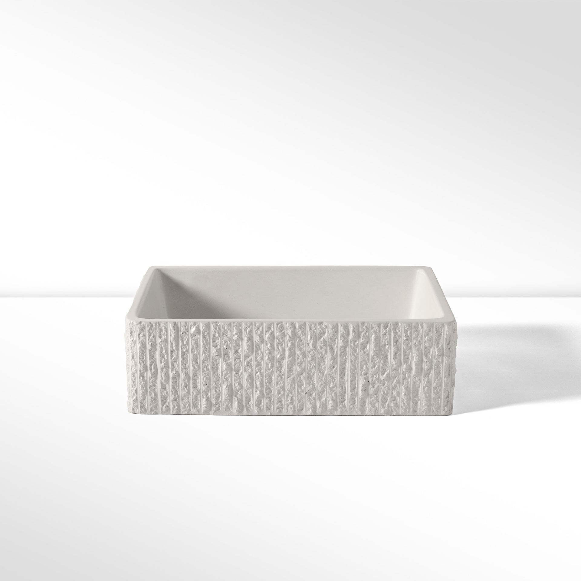 Concrete Rectangle Rugged Basin – Studio xOx
