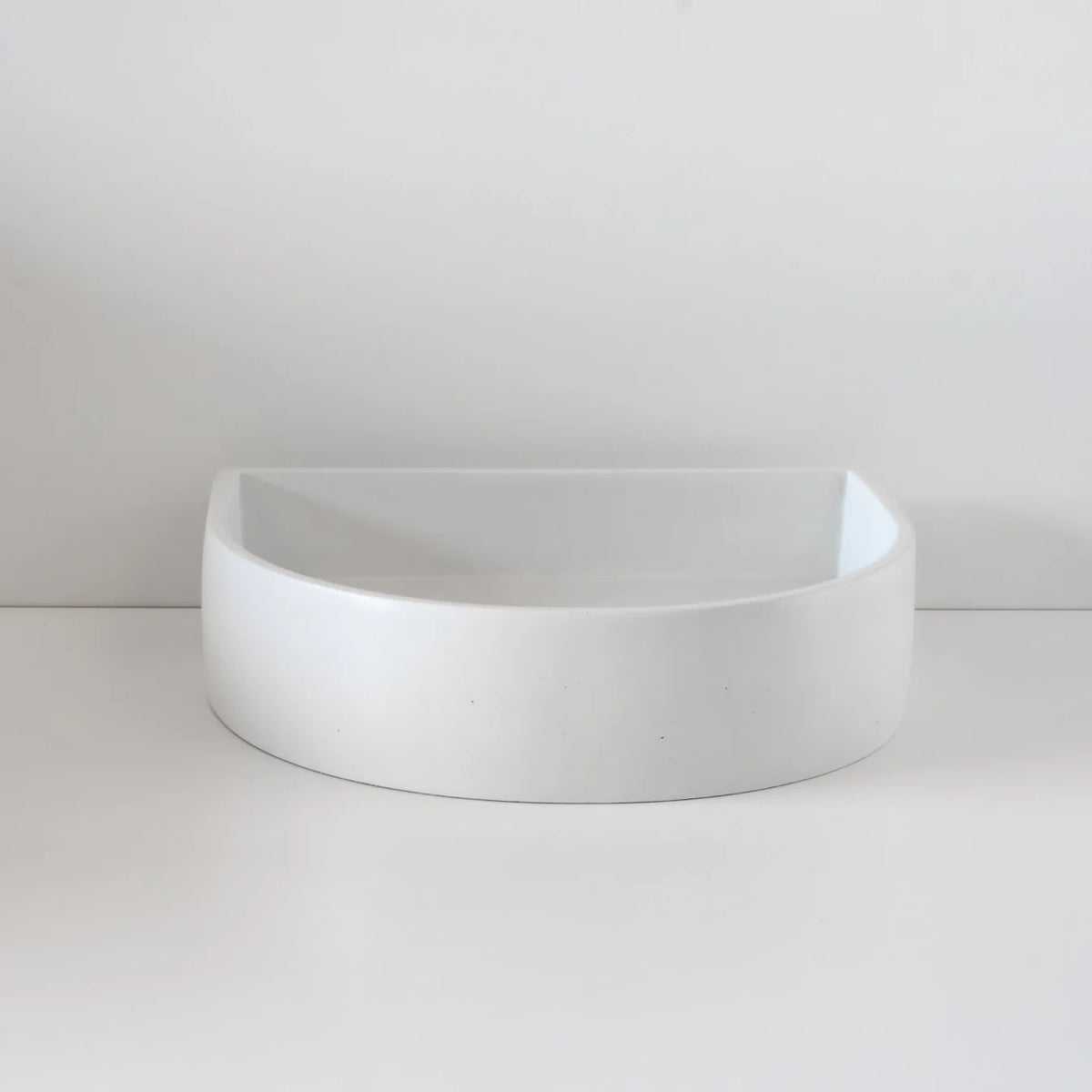 Concrete Polished Half Moon Basin – Studio xOx